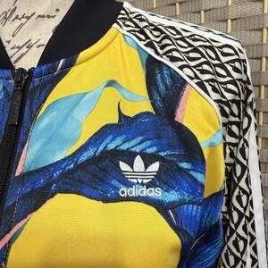 adidas | Jackets & Coats | Adidas X Farm Rio Track Jacket Women Size M ...